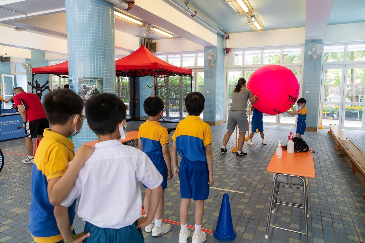 「新動校園」新興運動體驗日-保良局田家炳千禧小學 賽馬會「動歷全城」創意體育計劃、賽馬會「動歷離島」創意體育計劃